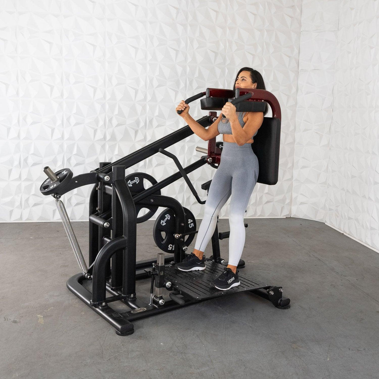 Pro Strength Drop Squat - Muscle D Fitness - Adjustable Plate Loaded S ...