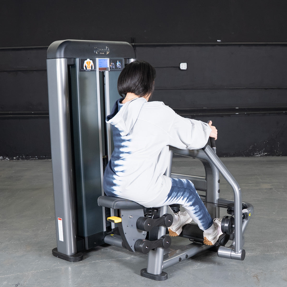 Elite Plus Seated Row - Iso-Lateral Machine | Muscle D Fitness – HoopsKing