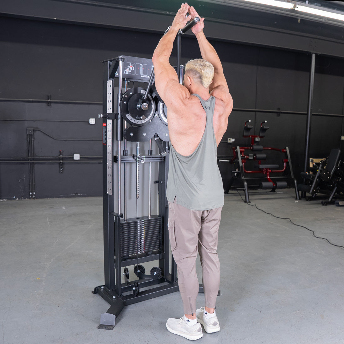 Excel Multi-Flight Trainer - Muscle D Fitness - Adjustable height - Se ...