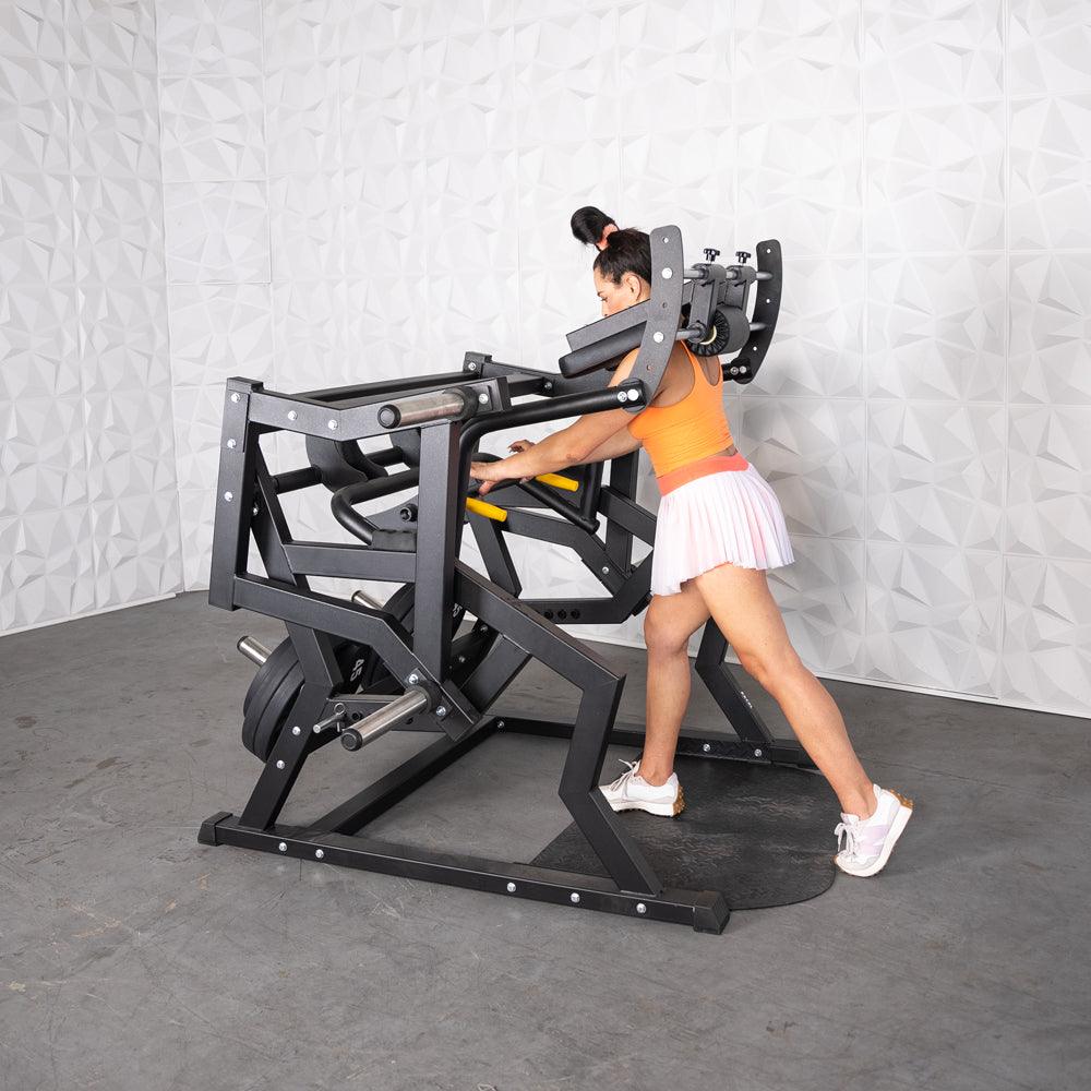 Excel Power Hack Squat - Muscle D Fitness - Plate Load Heavy Squat Mac ...