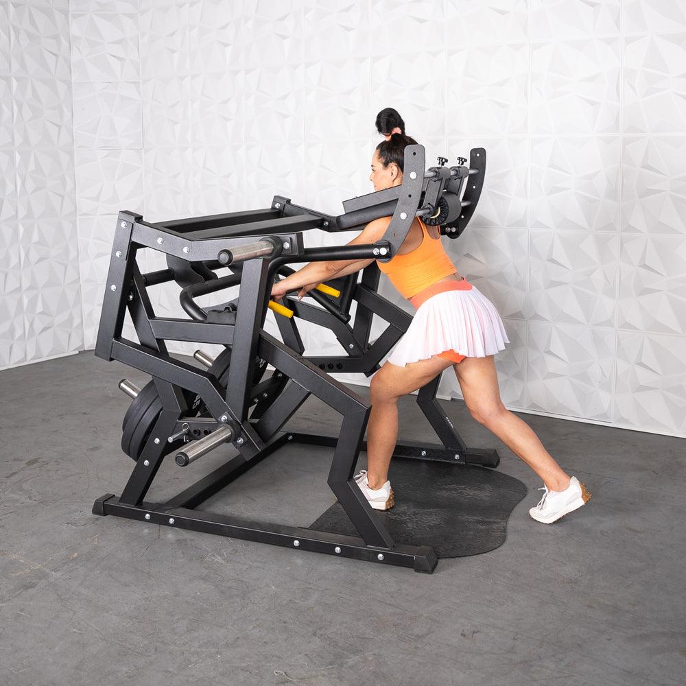 Excel Power Hack Squat - Muscle D Fitness - Plate Load Heavy Squat Mac ...