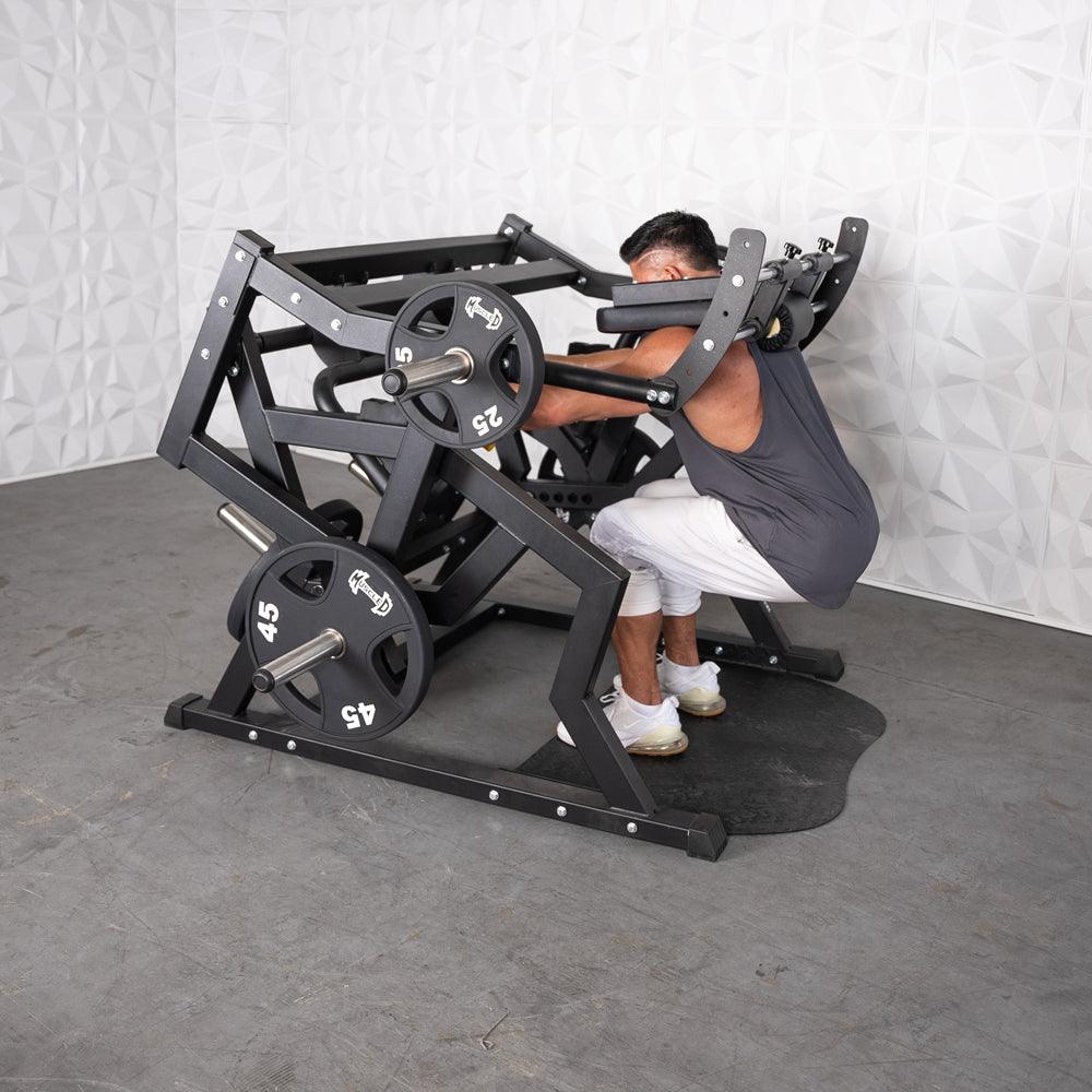 Excel Power Hack Squat - Muscle D Fitness - Plate Load Heavy Squat Mac ...