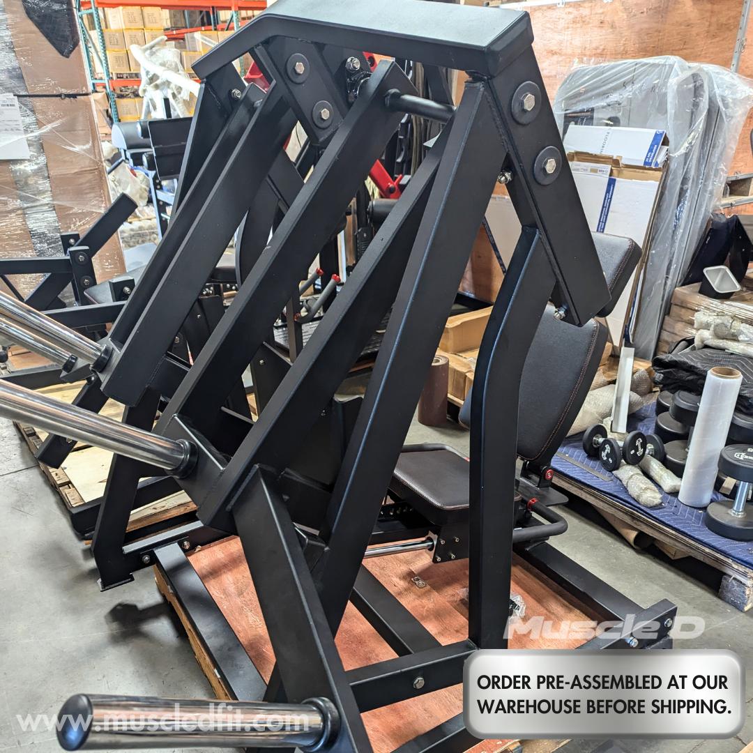 Excel Iso-Lateral Leg Press - Muscle D Fitness - Plate Load Independen ...
