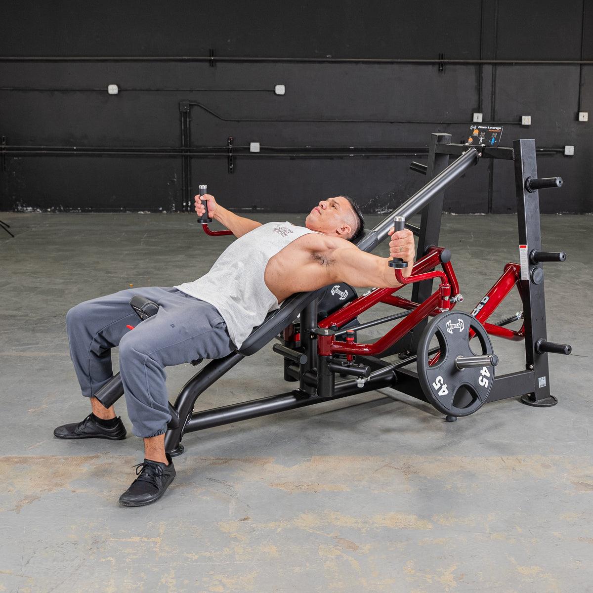 Power Leverage V2 Decline Chest Fly / Most Muscular Machine - Muscle D ...