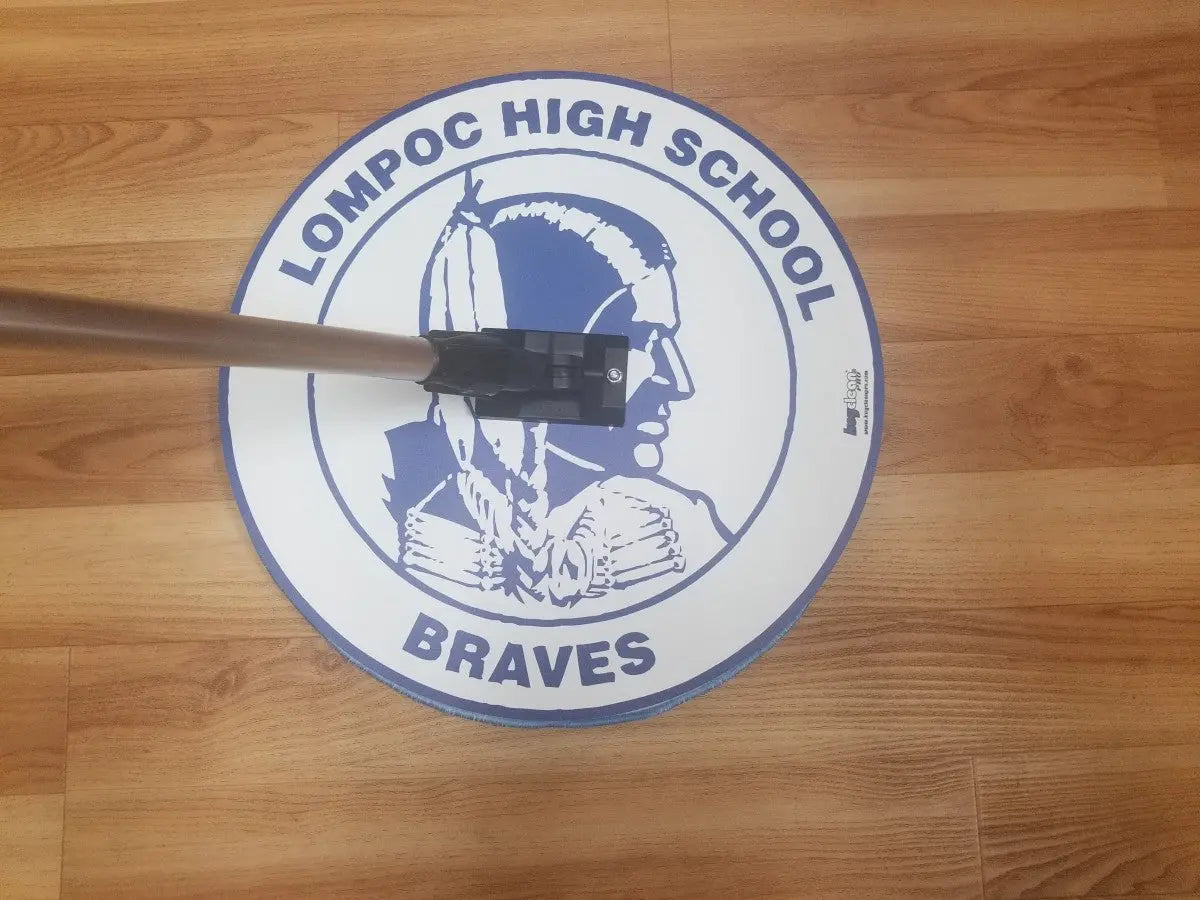 Basketball Court Custom Round Sweat Mops 18" | Clean up Sweat Gym Floor ...