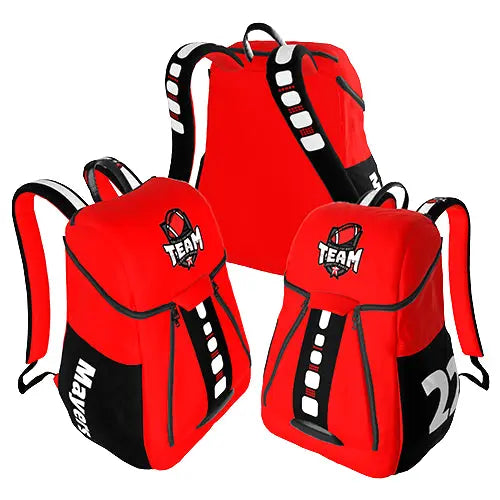 Custom Sublimated Sports Backpacks | Basketball, Football, Soccer ...