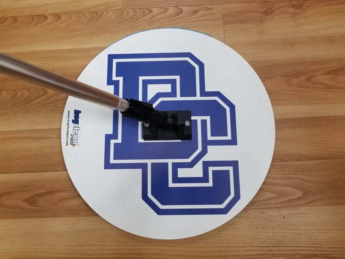 Basketball Court Custom Round Sweat Mops 18" | Clean up Sweat Gym Floor ...
