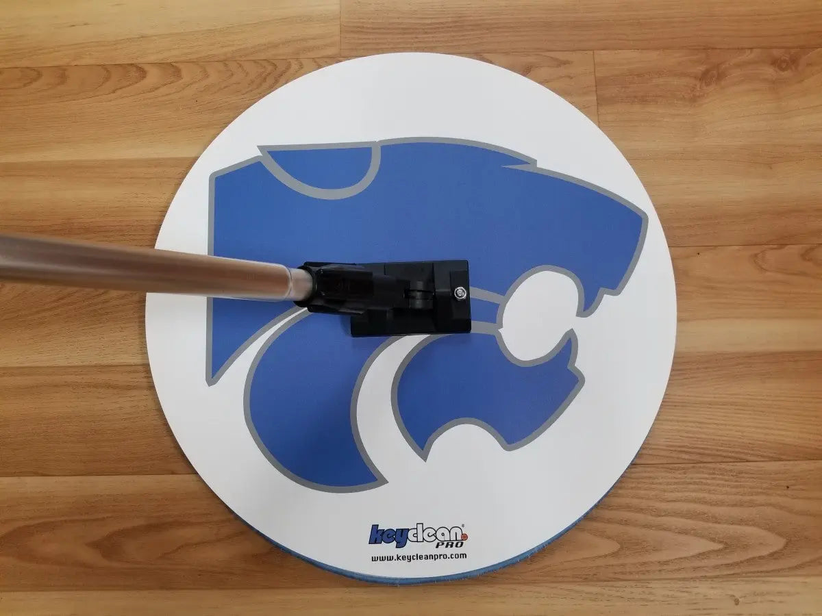 Basketball Court Custom Round Sweat Mops 18" | Clean up Sweat Gym Floor – HoopsKing